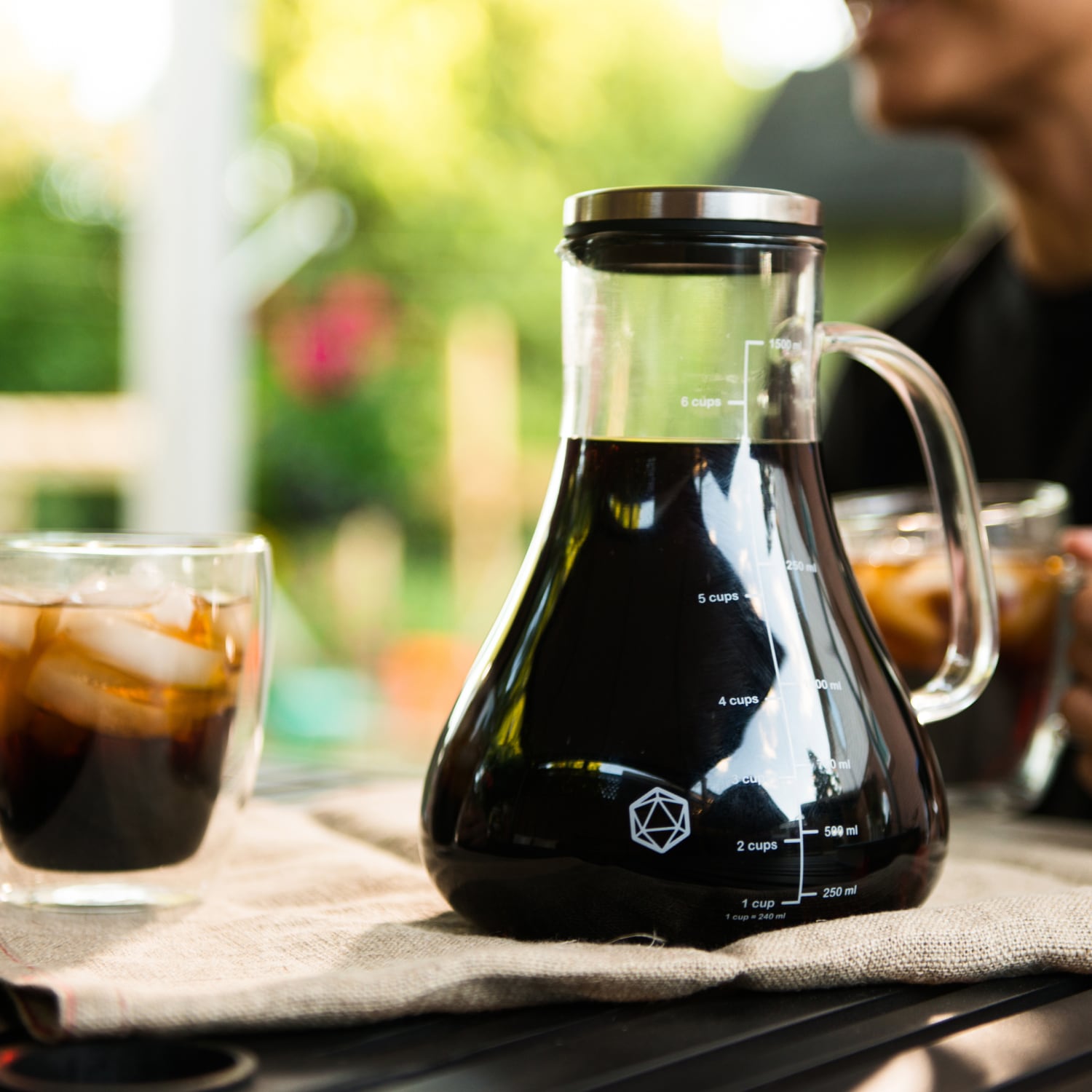 Iced Cold Brew Carafe Coffee Maker Arctic Filter System – ICOSA Brewhouse